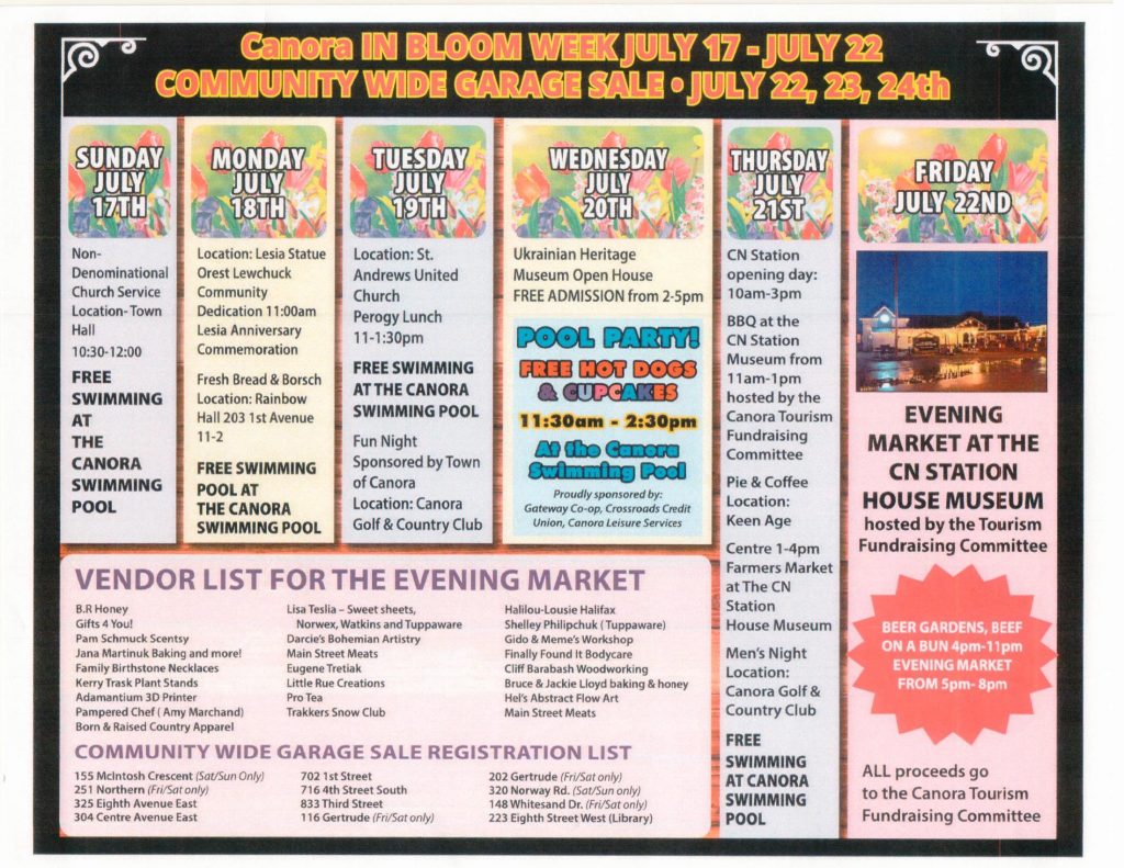 Canora in Bloom - Town of Canora