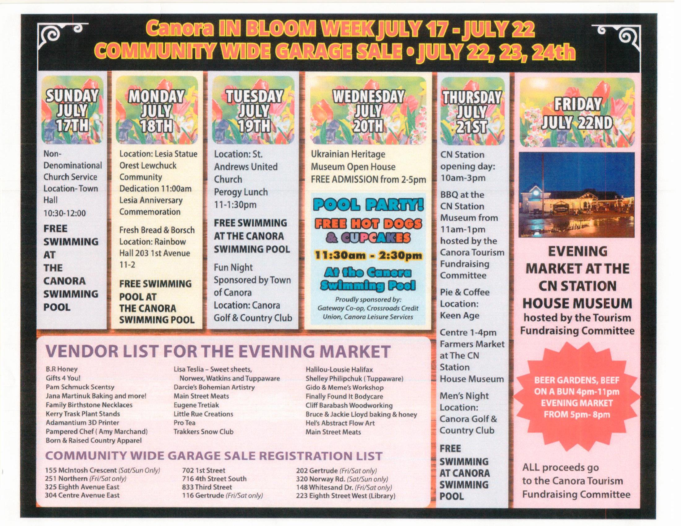 Canora in Bloom - Town of Canora